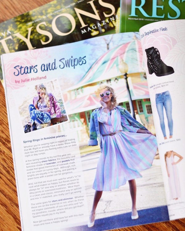 Stars and Swipes - Viva Tysons Magazine March/April 2018 - Blazers and ...